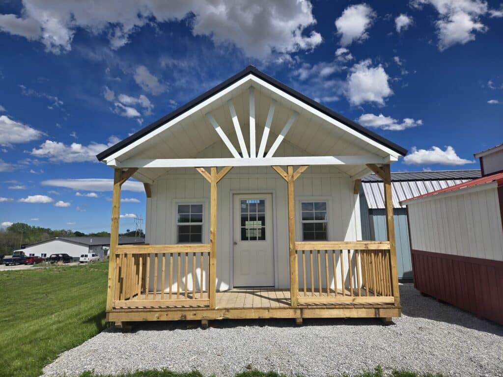 16x40 PreFab Swiss Cabin for Sale - Creative Backyards