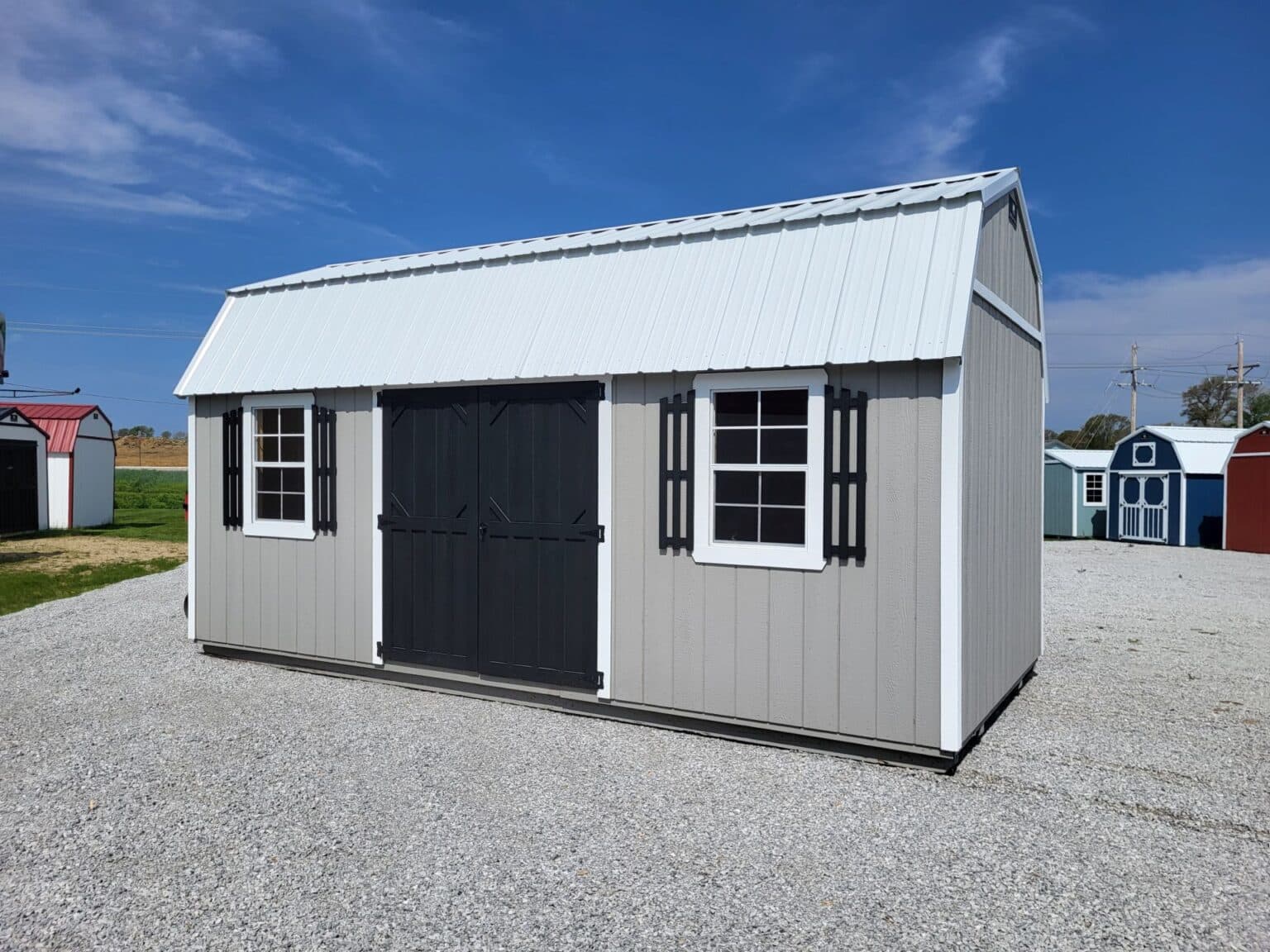 Portable Sheds For Sale in Nebraska - Creative Backyards