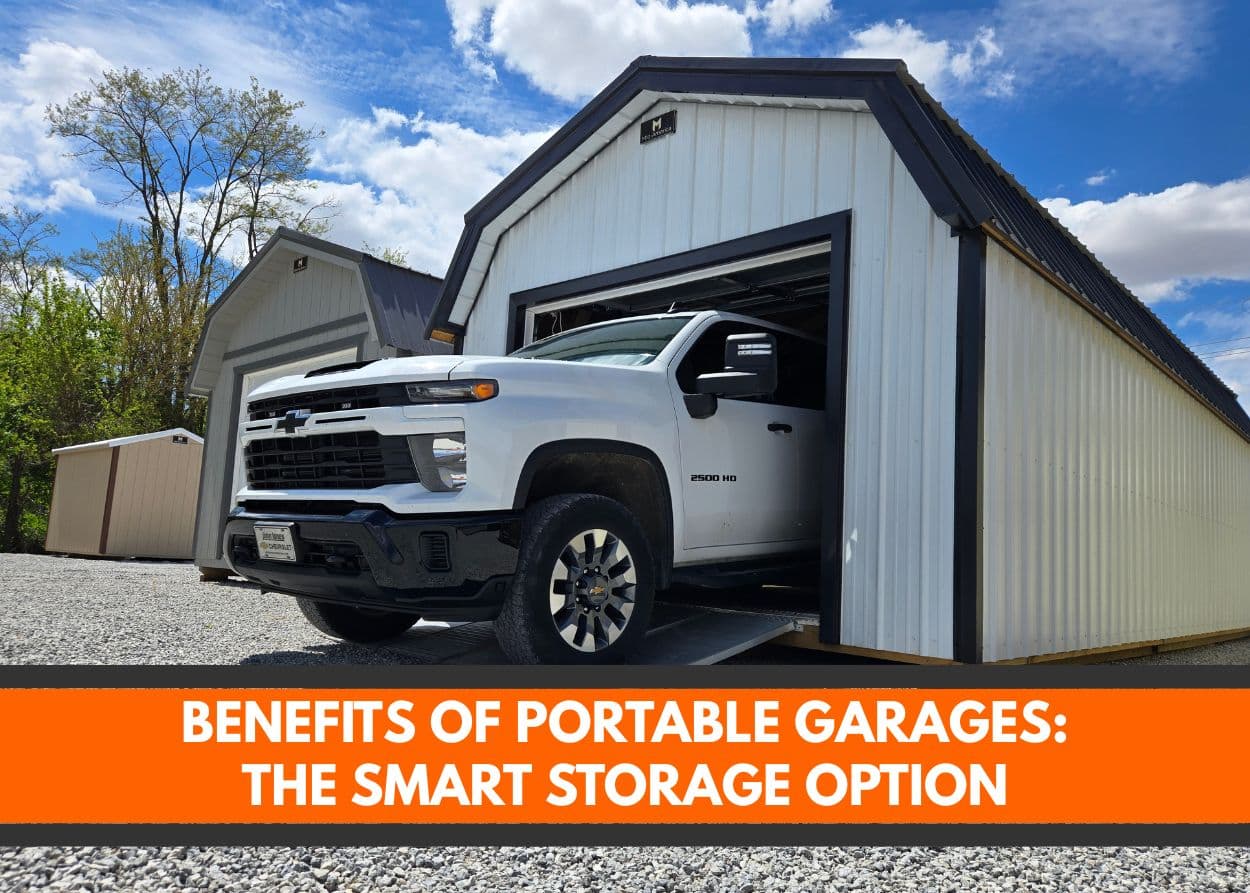 Benefits Of Portable Garages: The Smart Storage Option - Creative Backyards